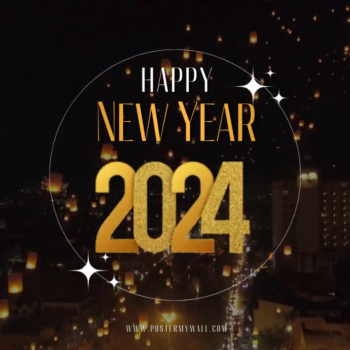 New Year 2024 Instagram Post Template | PosterMyWall