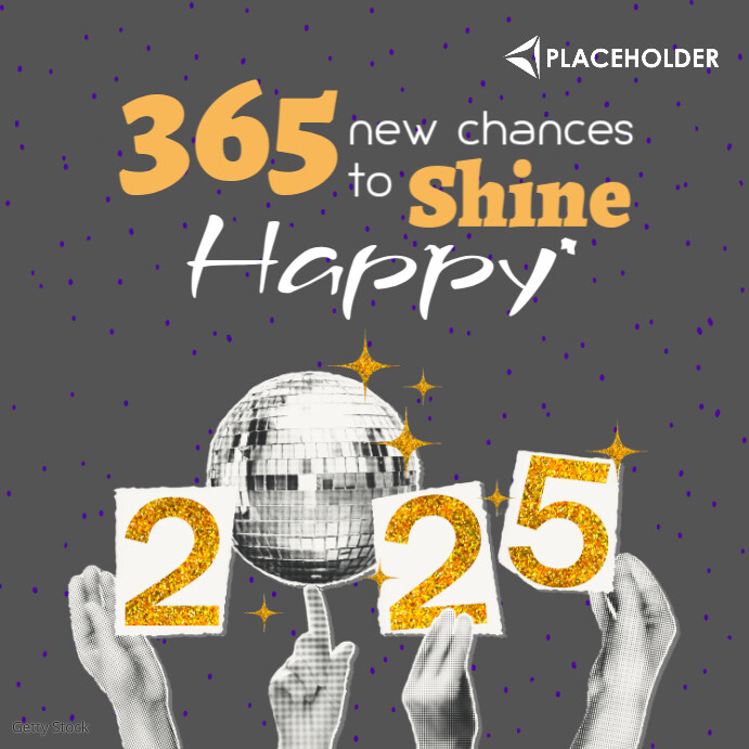 New Year 2025 Instagram Post Template | PosterMyWall