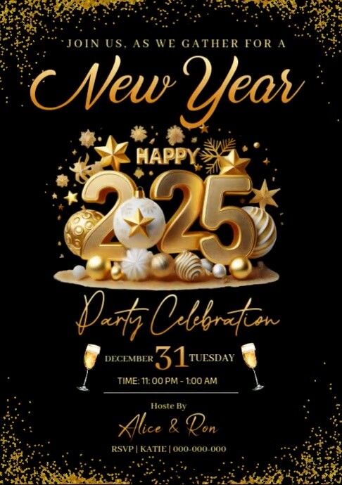 New year ads Template | PosterMyWall