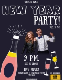 HAPPY NEW YEAR Template | PosterMyWall