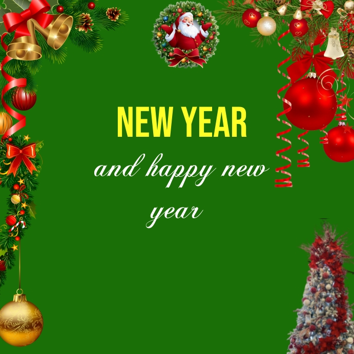 NEW YEAR CARD Template | PosterMyWall