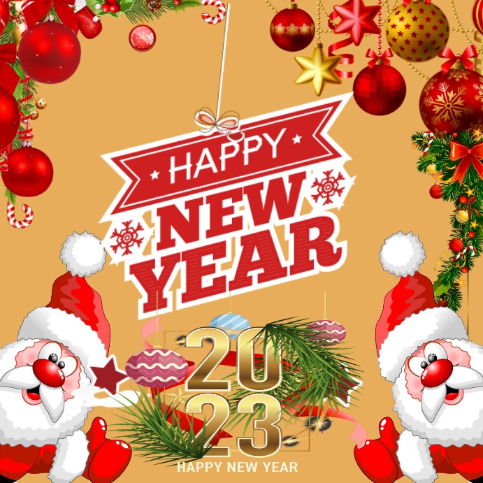 NEW YEAR CARD Template | PosterMyWall