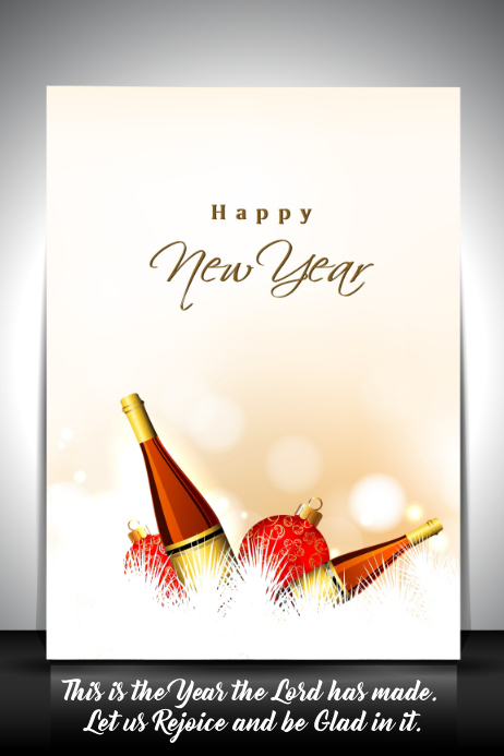 New Year Card Template | PosterMyWall