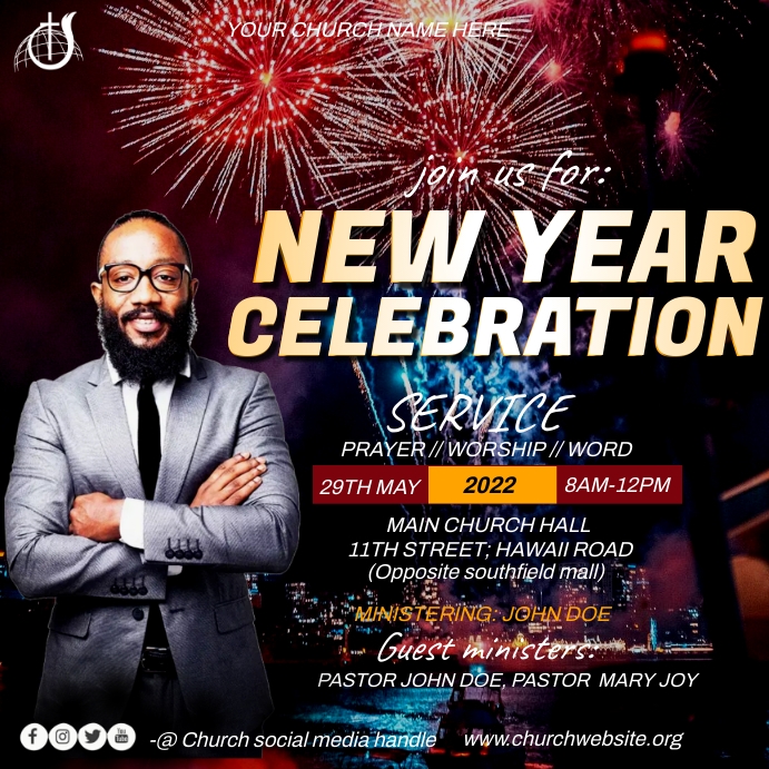 new year celebration Template | PosterMyWall