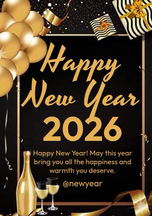 New Year Celebration Template | PosterMyWall