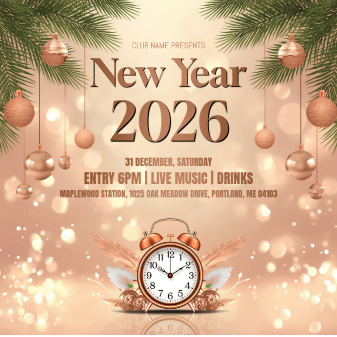 New Year Celebration Instagram Post Template | PosterMyWall