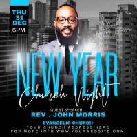 NEW YEAR CHURCH FLYER Template | PosterMyWall