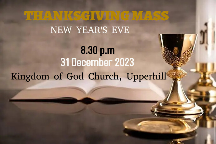 New year church poster Template | PosterMyWall