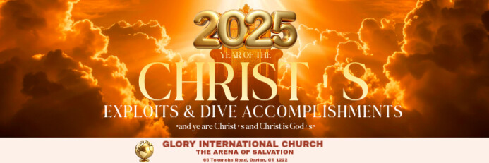 Copy of New Year Church Theme Banner 2' × 6' | PosterMyWall