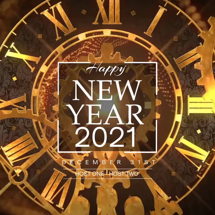 New Year Clocks Template | PosterMyWall