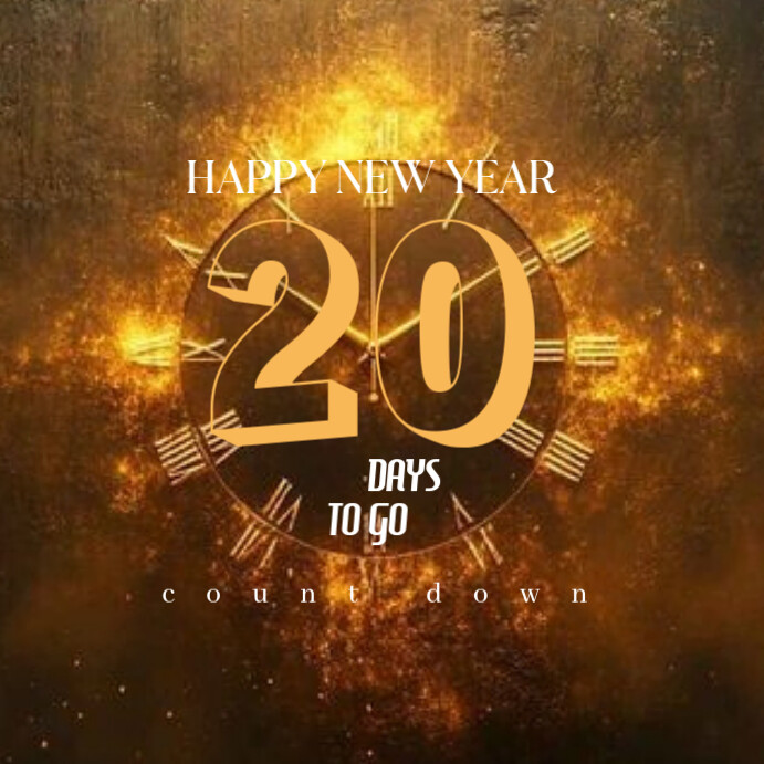 Copy of New Year Count Down Design | PosterMyWall