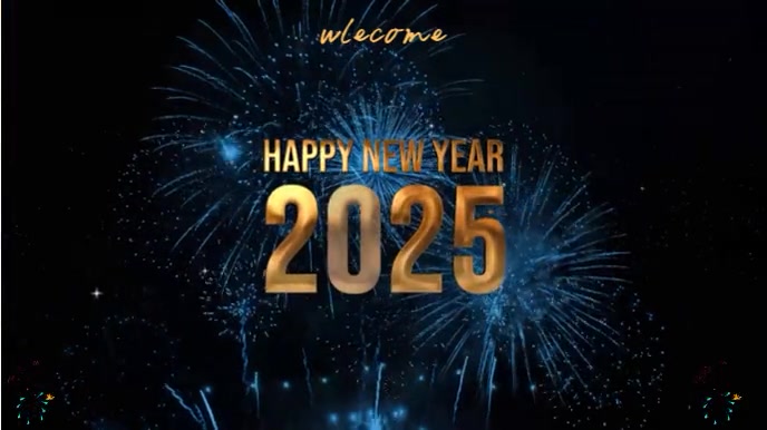 New year Countdown 2025 Template | PosterMyWall