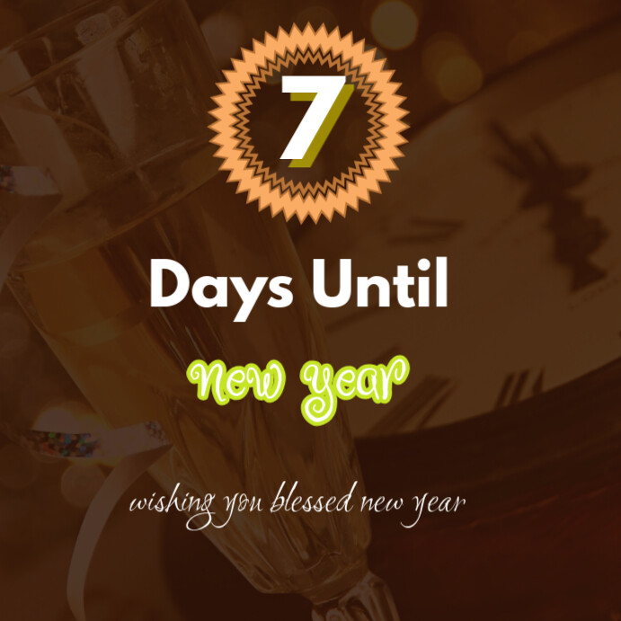 new year countdown Template | PosterMyWall