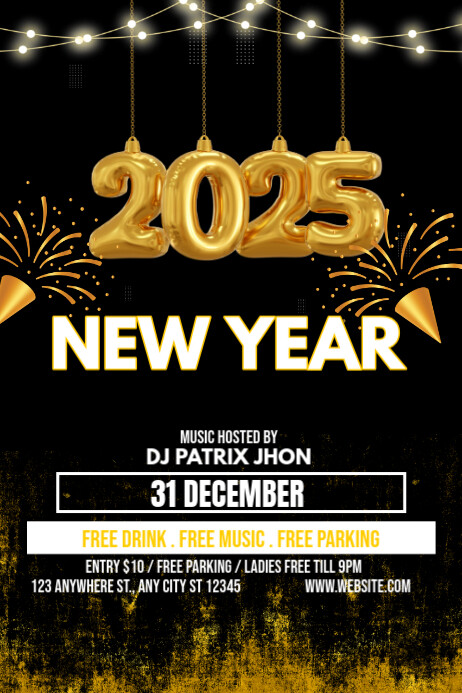 new year Template | PosterMyWall