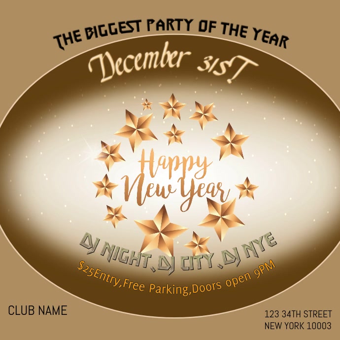 new year Template | PosterMyWall