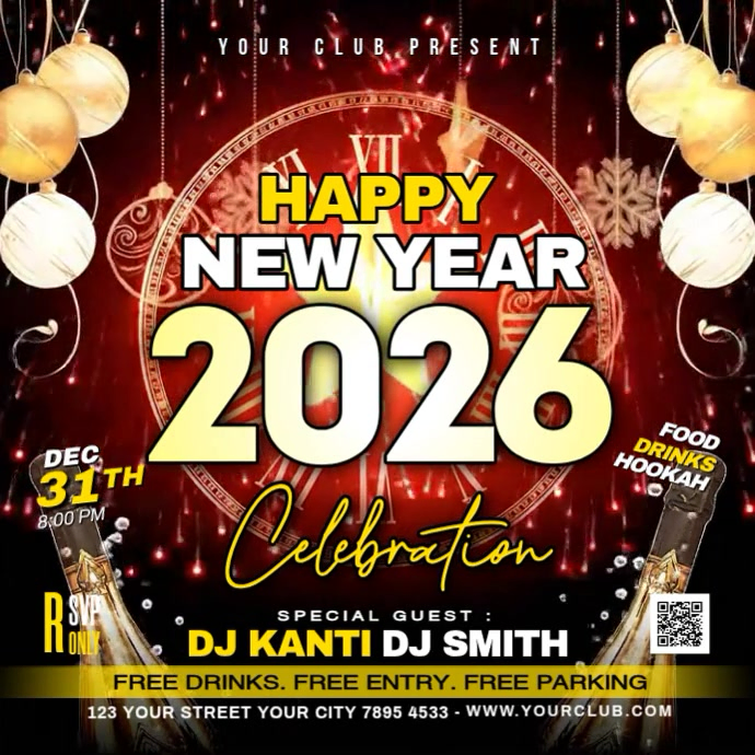 new year Template | PosterMyWall