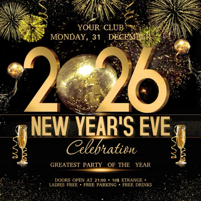 New Year Template | PosterMyWall