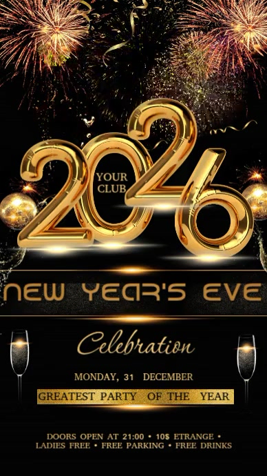 New Year Template | PosterMyWall