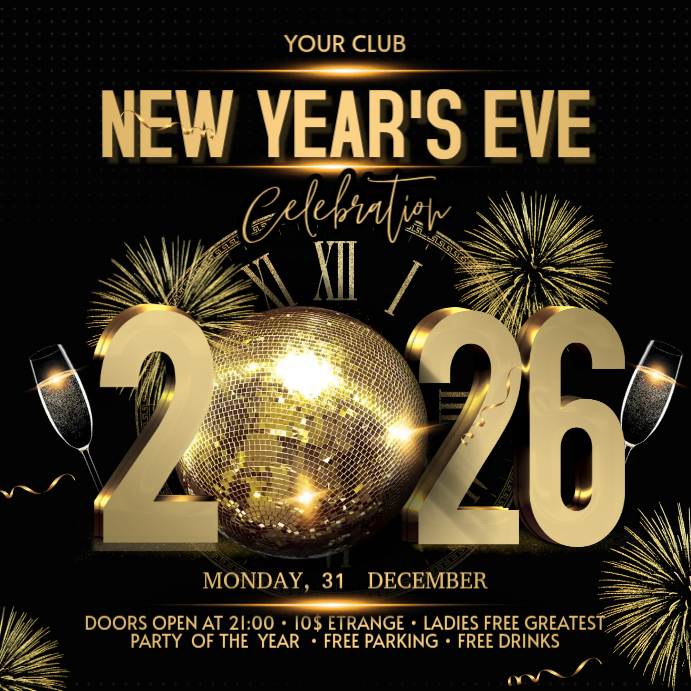 New Year Template | PosterMyWall