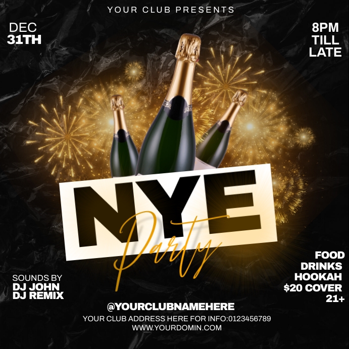 New year Template | PosterMyWall