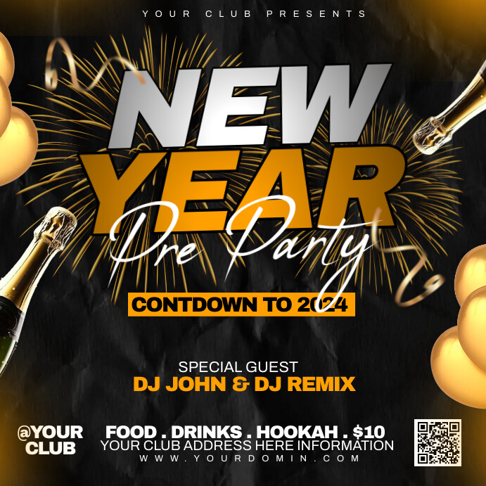 Copy of New year | PosterMyWall