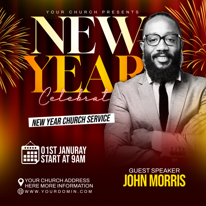 Copy of New year | PosterMyWall