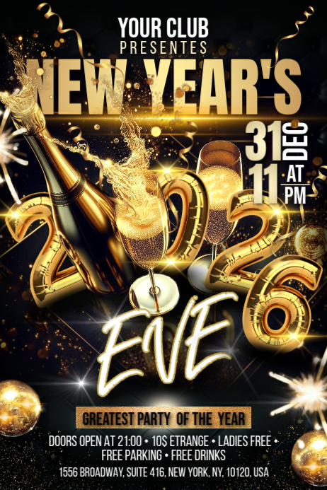 New Year Template | PosterMyWall