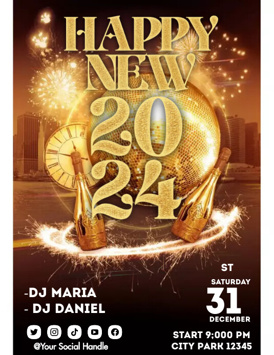 Copy of new year | PosterMyWall