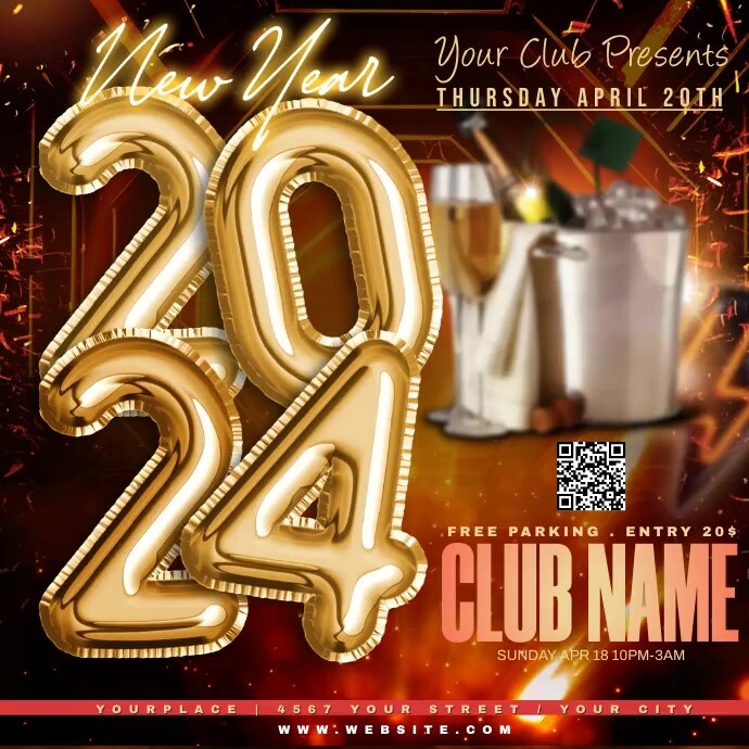 new year Template | PosterMyWall