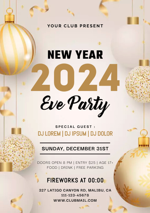 new year Template | PosterMyWall