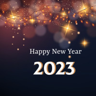 Happy new year wishes post for Instagram Template | PosterMyWall