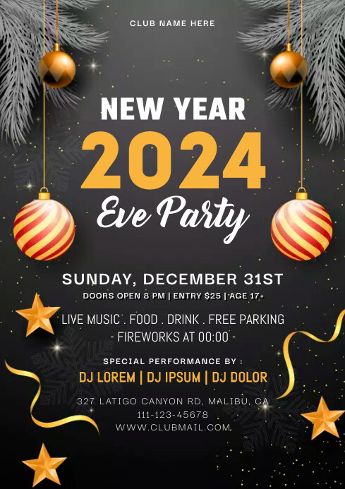 new year Template | PosterMyWall