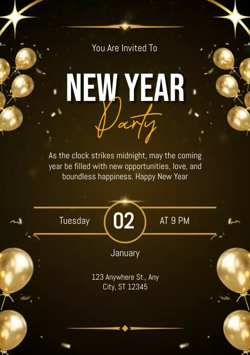 new year Template | PosterMyWall