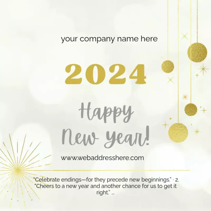 Plantilla de new year | PosterMyWall