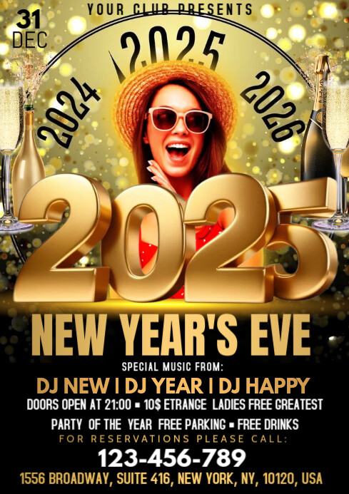 new year Template | PosterMyWall