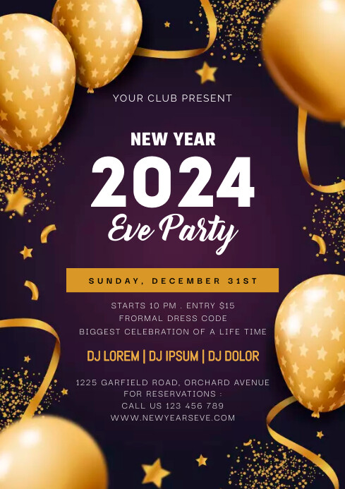 new year Template | PosterMyWall