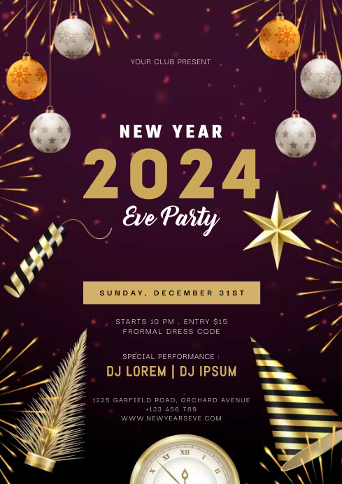 new year Template | PosterMyWall