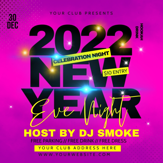 New year Template | PosterMyWall