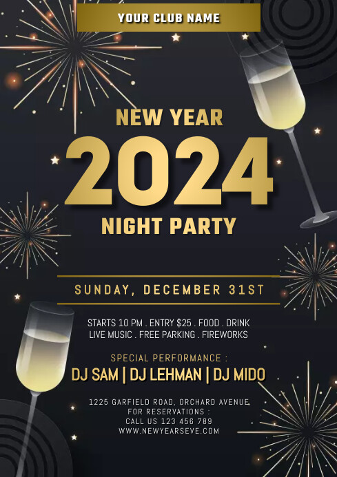 new year Template | PosterMyWall