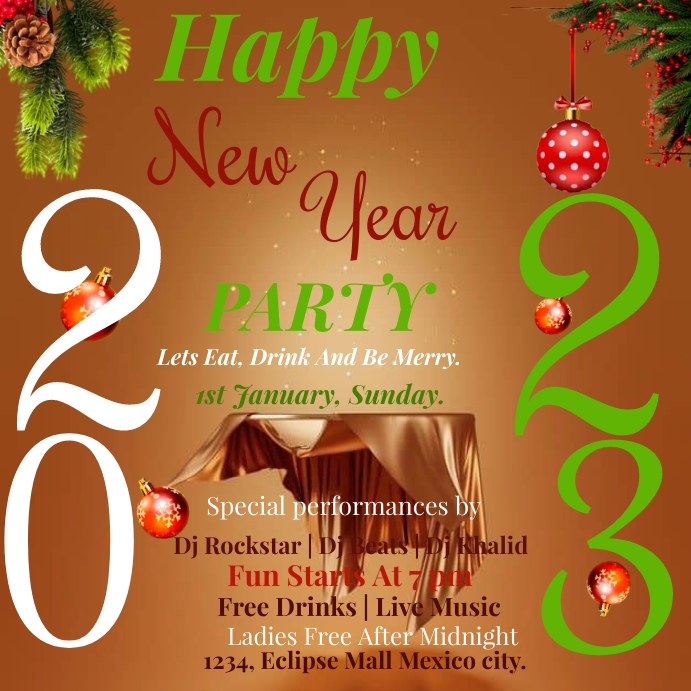 New year Template | PosterMyWall