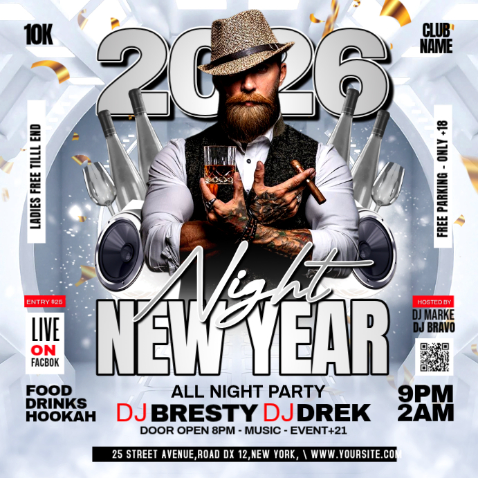 Copy of NEW YEAR EVE | PosterMyWall