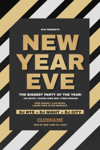New year flyers,NYE and christmas,NYE bas Template | PosterMyWall