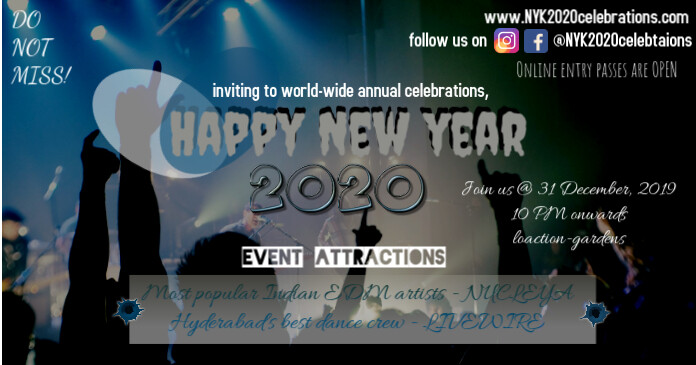 Copy of New year event/celebrations | PosterMyWall