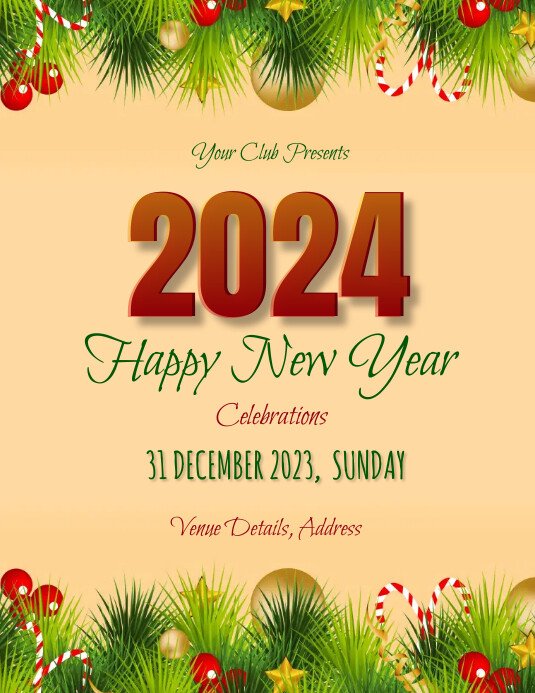 New Year Event Template | PosterMyWall