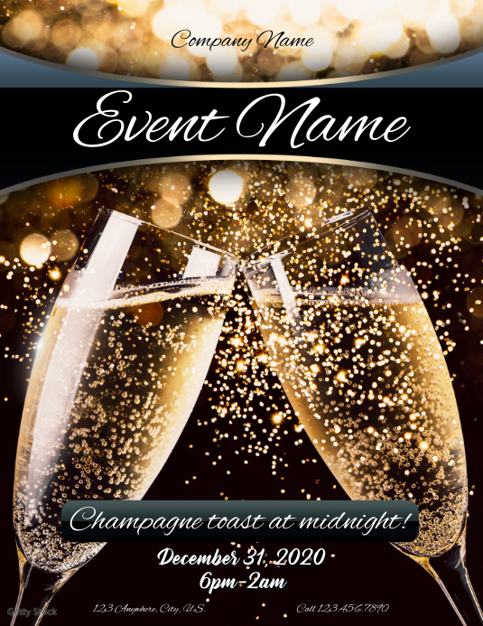 new year Event Template | PosterMyWall