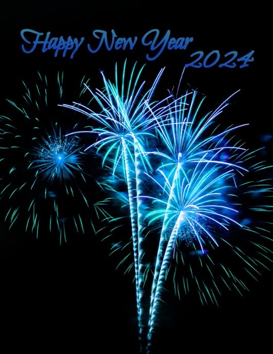 new year flayer/greeting card Template | PosterMyWall