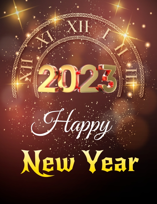 Copy of New Year Flyer 2023 | PosterMyWall