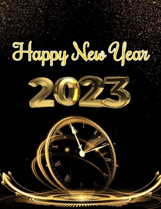 Plantilla de New Year Flyer 2023 | PosterMyWall