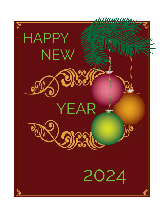 new year flyer ad Template | PosterMyWall