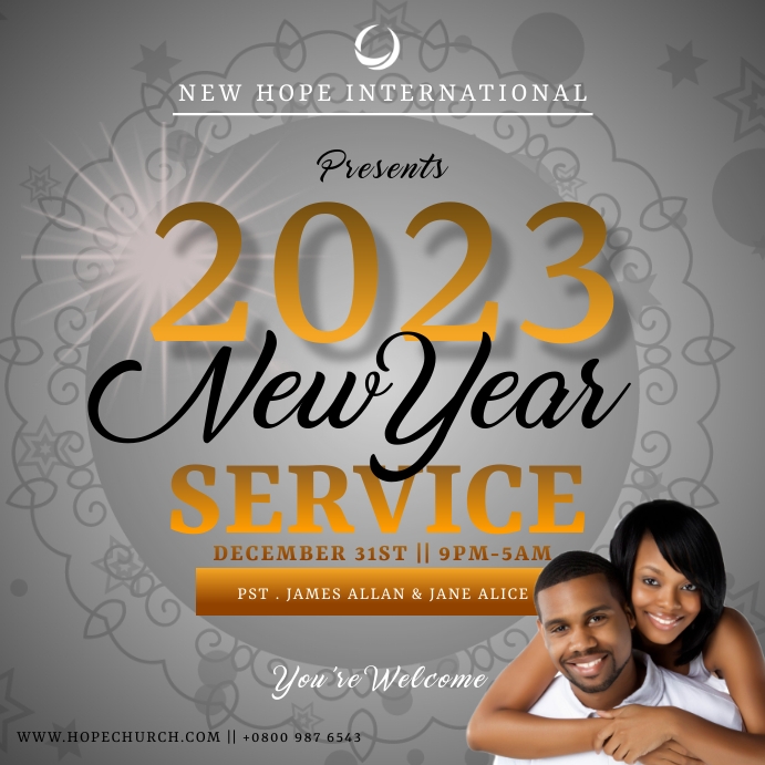 New year flyer Template | PosterMyWall